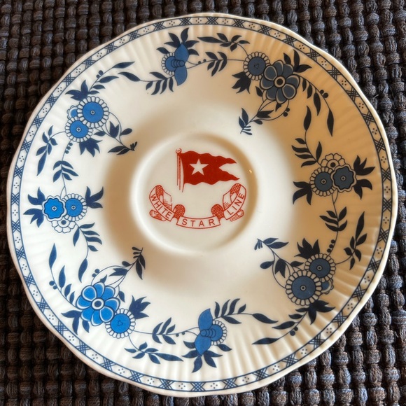 RMS Titanic, Inc | Dining | Titanic Artifact Collection 6 Saucer Plate ...